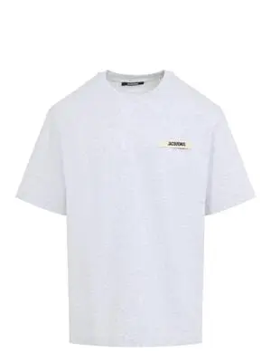 Jacquemus Jacquemus Le T-Shirt Grosgrain T-Shirt Men Gray