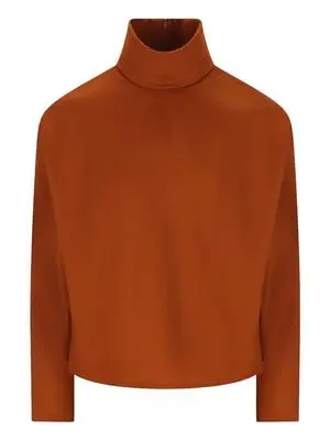 Saint Laurent Long Sleeve Turtle-neck Sweater - Multicolor
