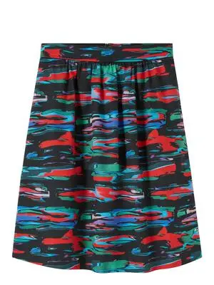 A.p.c. Printed Mini Skirt - Multicoloured