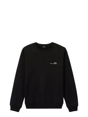 A.p.c. Item 0001 Logo Sweatshirt - Black