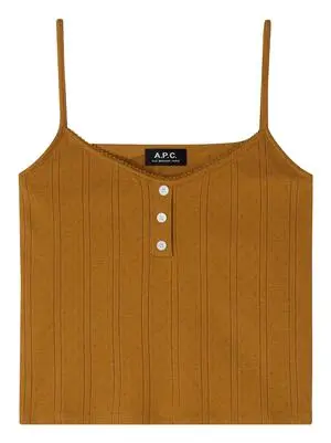 A.p.c. Adèle Tank Top - Camel