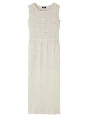 A.p.c. Madison Maxi Dress - Ecru