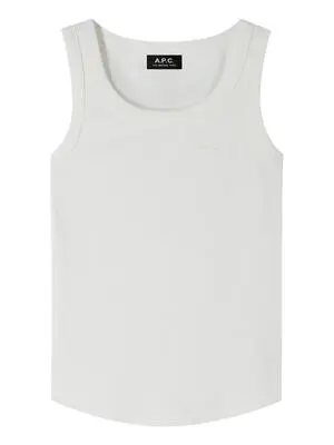 A.p.c. Agathe Tank Top - White