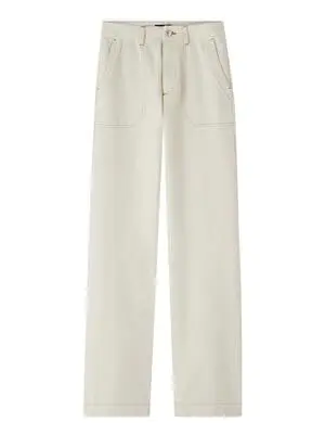 A.p.c. Seaside Recycled Cotton Jeans - Ecru