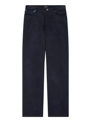 A.p.c. A.P.C. Elisabeth Straight Leg Jeans Navy Blue