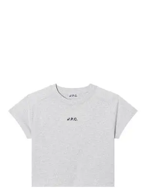 A.p.c. A.P.C. X Asics Cropped T-Shirt Light Grey