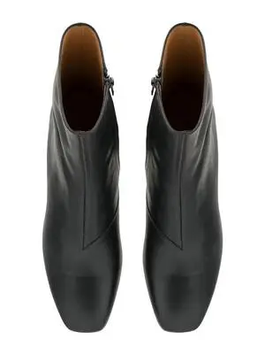 A.P.C. A.P.C. Dorothée Ankle Boots In Smooth Leather