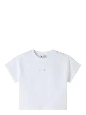 A.p.c. X Asics Collaboration Cropped T-shirt - White