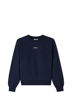 A.p.c. X Asics Crewneck Sweatshirt - Navy Blue