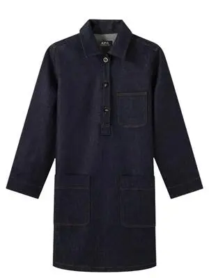 A.p.c. Aurelia Dress - Indigo