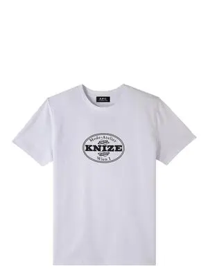 A.p.c. Knize' Graphic T-shirt - Black