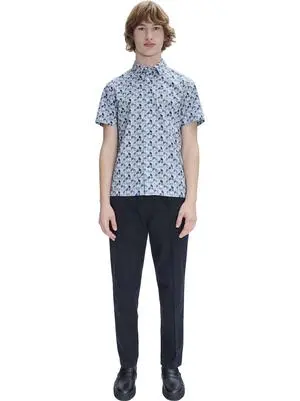 A.p.c. Léandre Short-sleeve Shirt - Blue