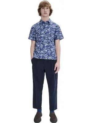 A.p.c. Lloyd Short-sleeve Shirt - Khaki