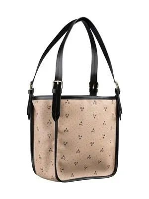 A.p.c. Poppy Small Shopper Tote - Beige