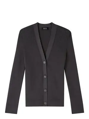 A.p.c. Grace Cardigan - Black