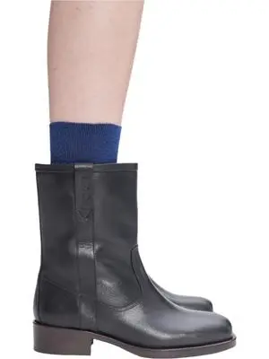 A.p.c. Heloise Ankle Boots - Black