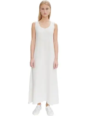 A.p.c. Maxi Dress With Scoop Neck - Black