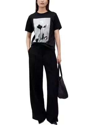BOSS Graphic Print T-shirt - Black