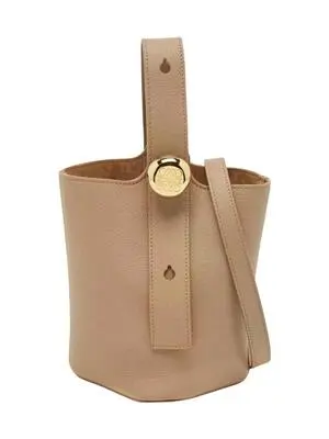 Loewe Mini Pebble Two-way Handbag - Neutrals