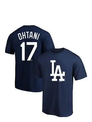 Profile Shohei Ohtani Los Angeles Dodgers Big & Tall Player Name & Number T-shirt - Navy