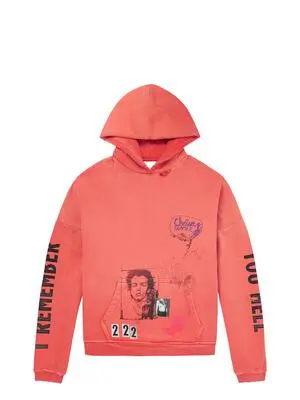 PALY HOLLYWOOD Chelsea Hotel Graphic Hoodie - Red