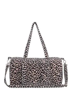 CYC Velvet Leopard Weekender - Brown