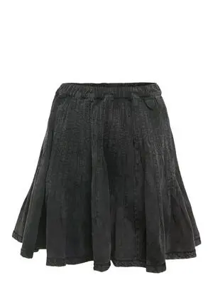 LOUIS VUITTON Flared Mini Skirt - Grey