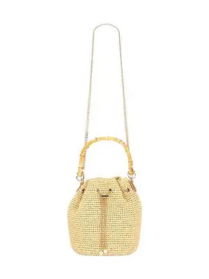 NIKKI BEACH Valencia Bucket Bag - Natural
