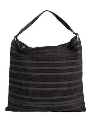 CATERINA LUCCHI Leather Tote Bag - Black