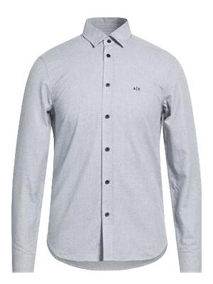 Armani Exchange Shirt Size Cotton - Navy