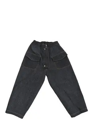 ZASTASTUDIO Wide-leg Denim Pants - Black