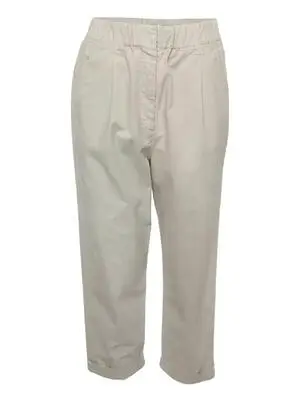Brunello Cucinelli Cropped Trousers - Neutrals