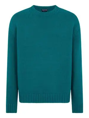 TOM FORD Virgin Wool-cashmere Sweater - Green