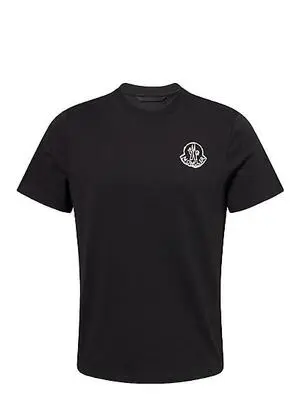 Moncler Artist Logo-print Cotton T-shirt - Black