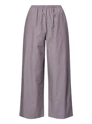 DEIJI STUDIOS Ease Straight-leg Cotton Trousers - Currant