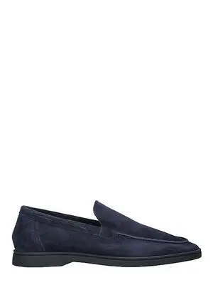 AURELIEN Aurélien Yacht Suede Loafers - Navy