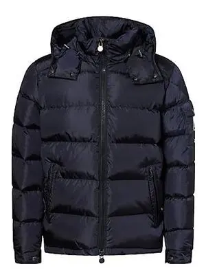 Moncler Maya Matte Shell-down Jacket - Navy
