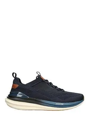 Cole Haan Originalgrand Quadstar Stitchlite Knitted Trainers - Navy