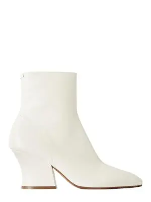 JIL SANDER Lune Ankle Boots - Ivory