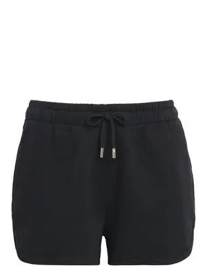 Harrods Cotton Jersey Shorts - Black