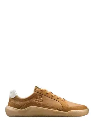 VIVOBAREFOOT Gobi Ii Panelled Leather Sneakers - Brown