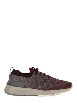 Brunello Cucinelli Brunello Cucinelli Techno Cotton Knit Sneakers Multicolor