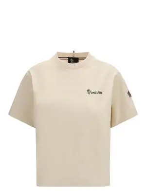 Moncler Cotton Logo T-shirt - Multicolor