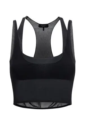 Gucci Viscose Bralette - Black