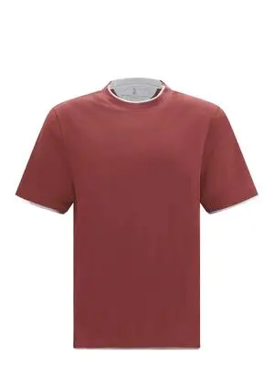 Brunello Cucinelli Cotton T-shirt - Multicolor