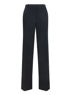 TOM FORD Wide-leg Pleated Trousers - Black
