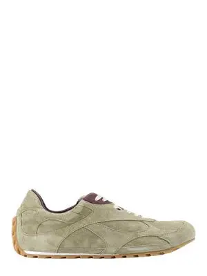 Bottega Veneta Orbit Flash Suede Sneakers - Multicolor