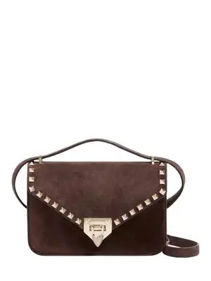 Valentino Garavani Rockstud Suede Crossbody Bag - Multicolor