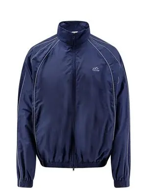 Balenciaga Track Jacket With Logo - Multicolor