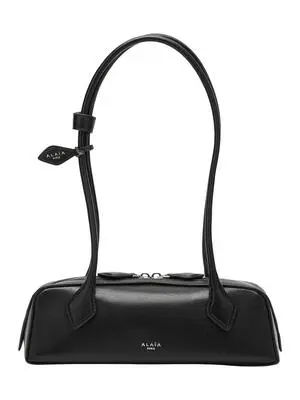 Alaïa Small Teckel Leather Bag - Black